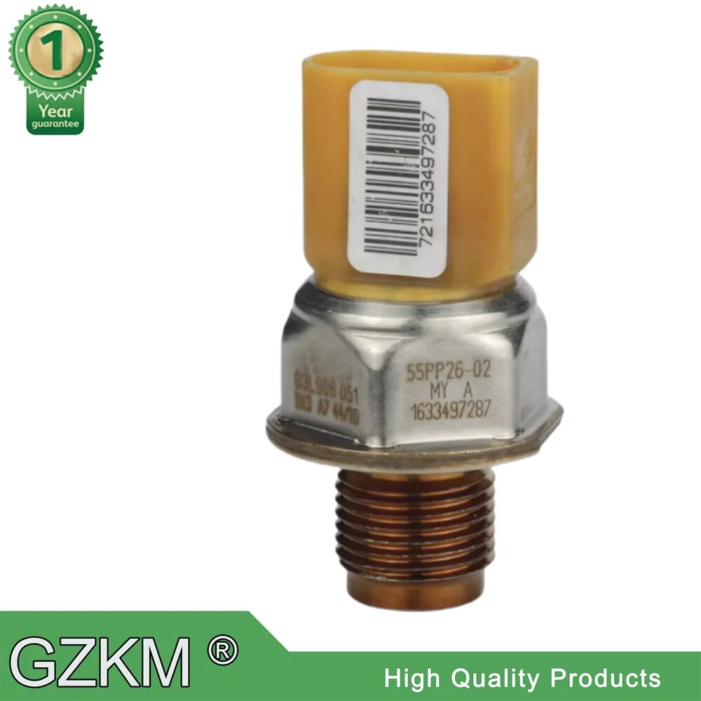 Датчик давления топливной рейки OEM 03L906051 55PP26-02 03L 906 051 057130764H для T5 для AUDI A3 A4 A5 A6 Q5 2,0 Diesel