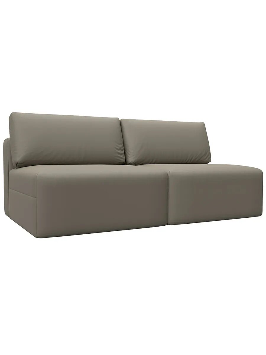 Диван прямой модульный Лего 200x85x119 см, экокожа