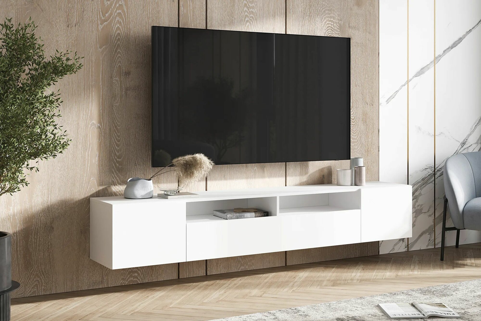 Сити Тумба ТВ (2000) (Белый)