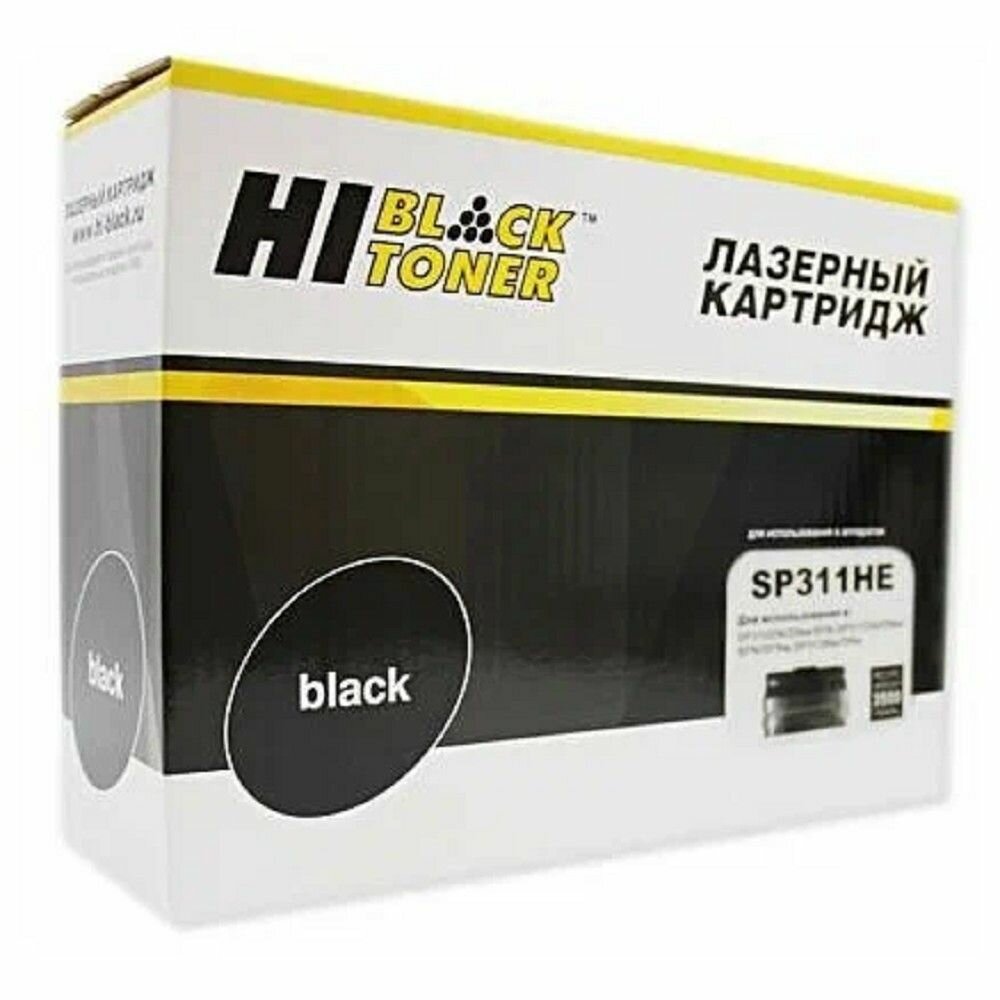 Hi - Black Расходные материалы SP311HE Картридж для Ricoh Aficio SP310DN SP311DN 311DNw SP312Nw DNw, 3,5K
