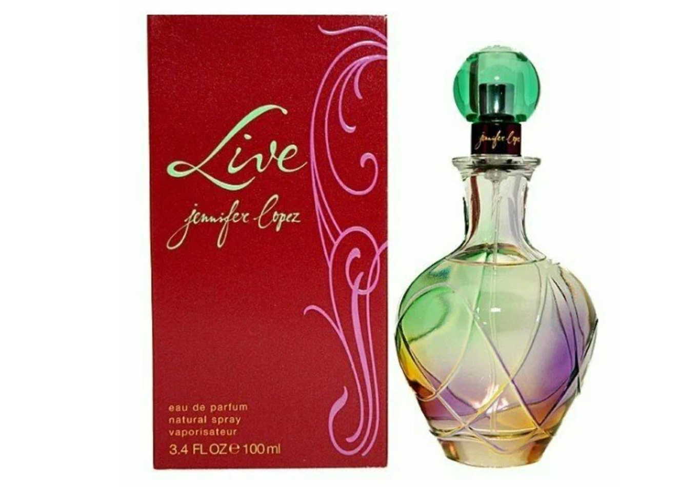 Парфюмерная вода Jennifer Lopez Live 100 мл, цветочная, фруктовая