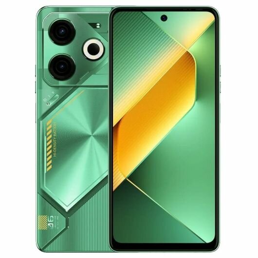 6,8" Смартфон Tecno Pova 6 Neo LI6 8 Гб/128 Гб (LI6) 2024, зеленый