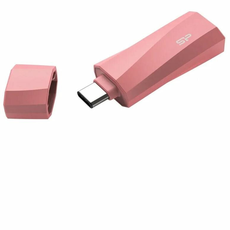 Память USB Flash 256 ГБ Silicon Power Mobile C07 (SP256GBUC3C07V1P) розовый - колпачок, пластик, USB 3.0, чтение - 80 Мб/с