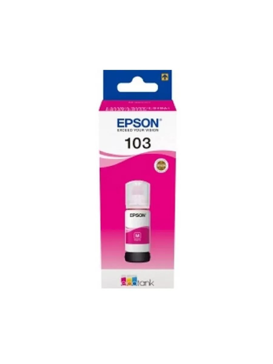 Чернила 103 C13T00S34A пурпурный 65мл для L3100/3110/3150