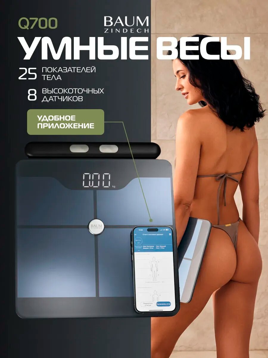 Умные напольные весы, Данные об обнаружении интеллектуальных приложений