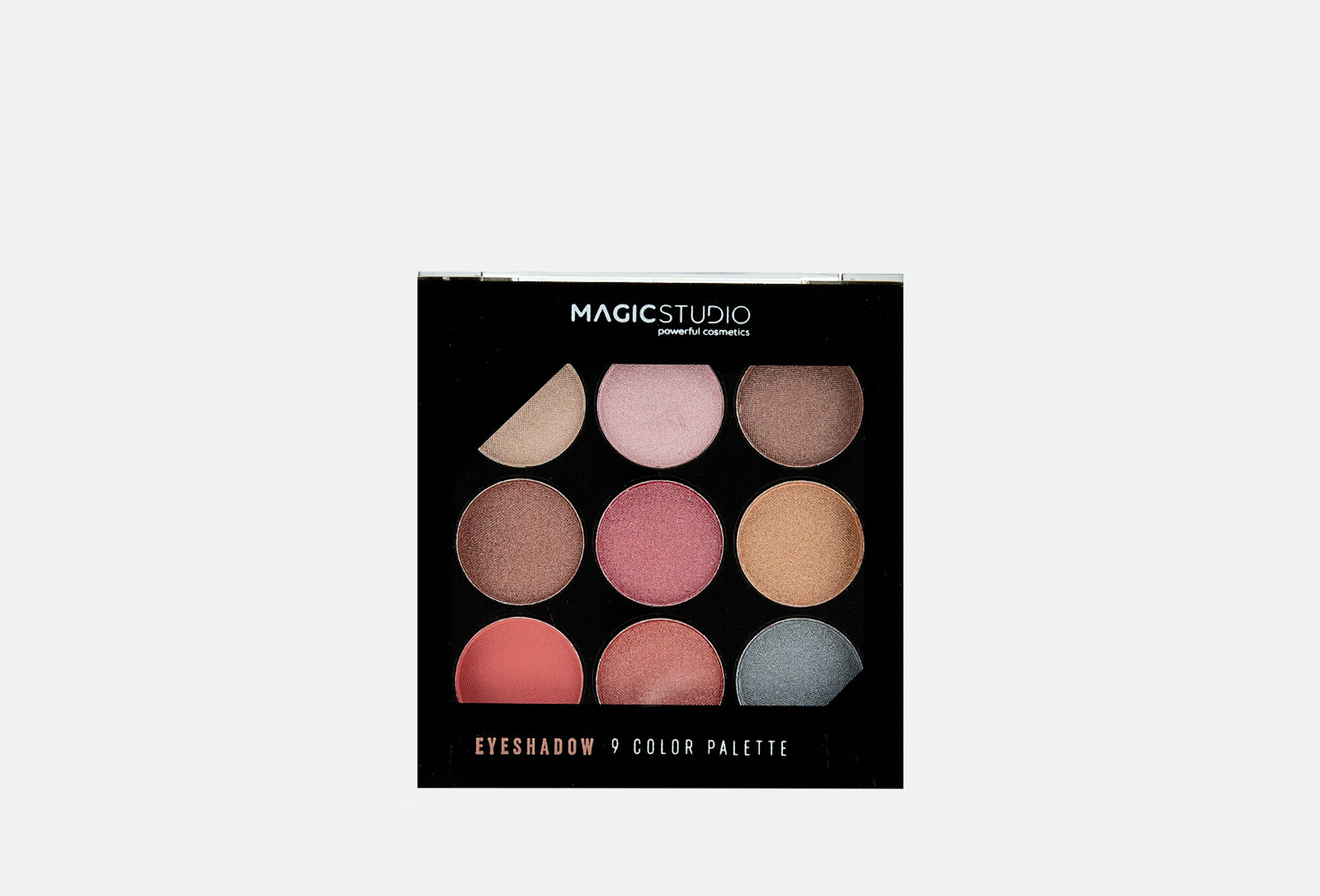 Мини палетка теней MAGIC STUDIO 9 Color Palette 60 г