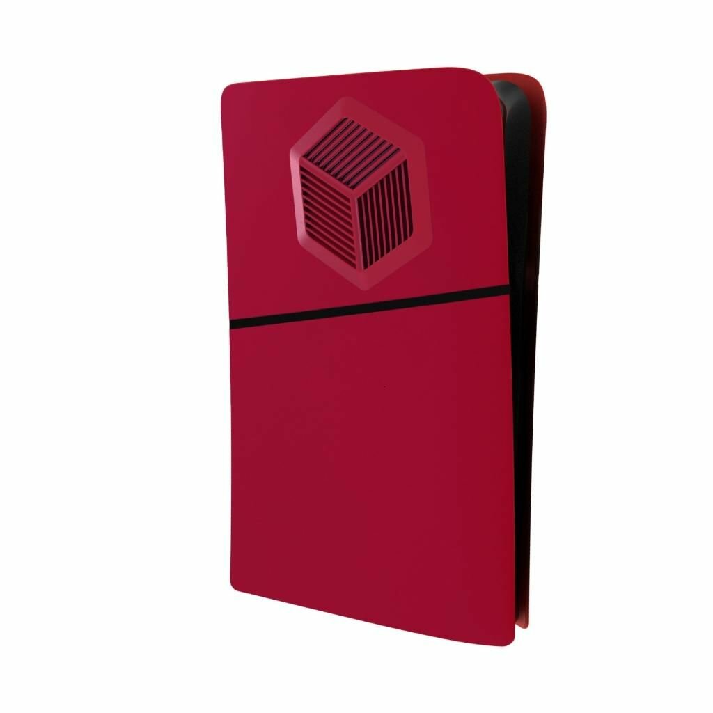 Game Console Host Host Panel Shell для 5 Slim UHD Dust -Rayper, Роза красная