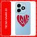Чехол на Tecno Spark 20 / Текно Спарк 20 с принтом "Love heart 2 - 14 февраля", ...