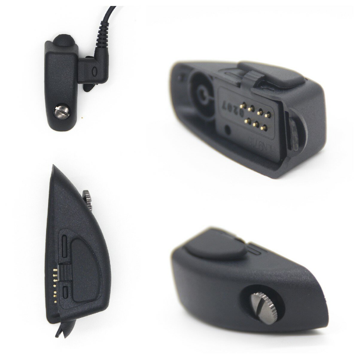 Гарнитура с микрофоном и адаптером для аудиоконвертера для рации Motorola Walkie Talkie Gp340 Gp338 Gp1280 Ht750 Pro5150