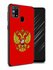 Чехол на Samsung Galaxy M31 / Самсунг Галакси М31 с принтом "Герб России полотно...