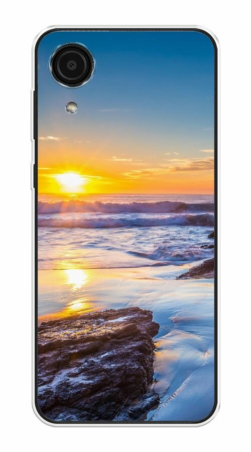 Чехол на Samsung Galaxy A03 Core / Самсунг Галакси А03 Core с принтом "Восход 6"