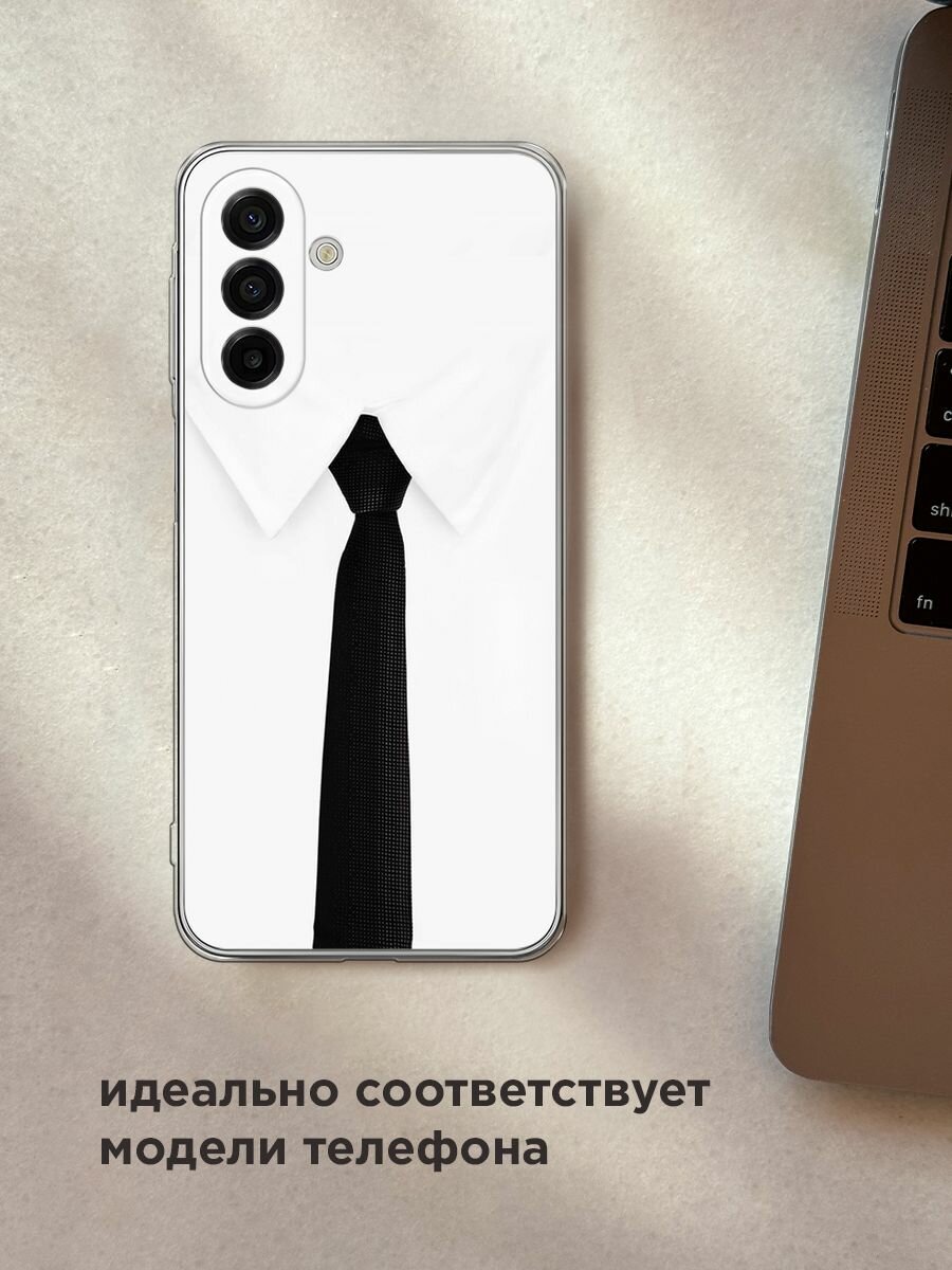 Чехол на Samsung Galaxy A17/A18 / Самсунг А17/А18 с принтом "Галстук" — фото 1