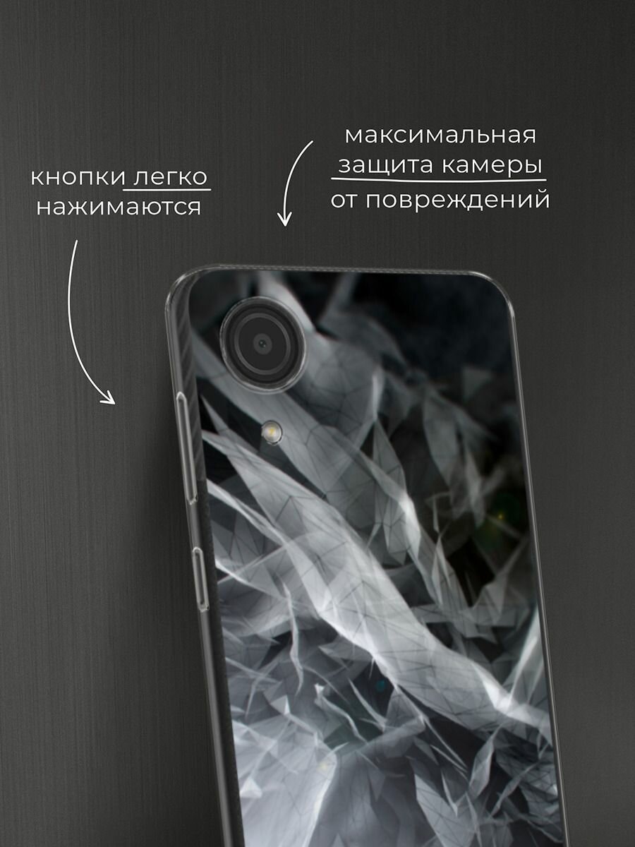 Чехол на Samsung Galaxy A03 Core / Самсунг Галакси А03 Core с принтом "Абстракция 9" — фото 1