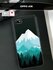 Чехол на Oppo A1k / Оппо А1к с принтом "Синяя снежная гора", прозрачный