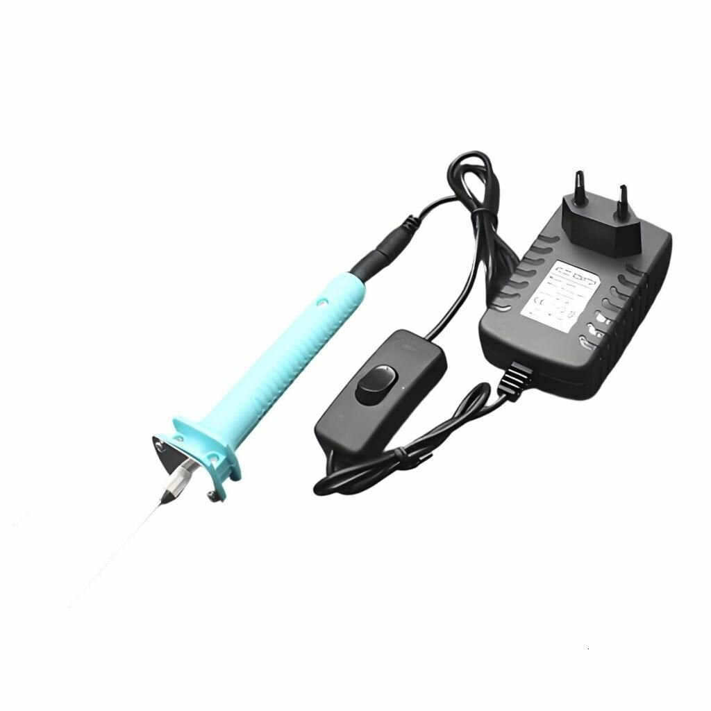 Набор инструментов, Игольчатая электронагревательная ручка для резки пенопласта с европейским стандартным источником питания-50 мм