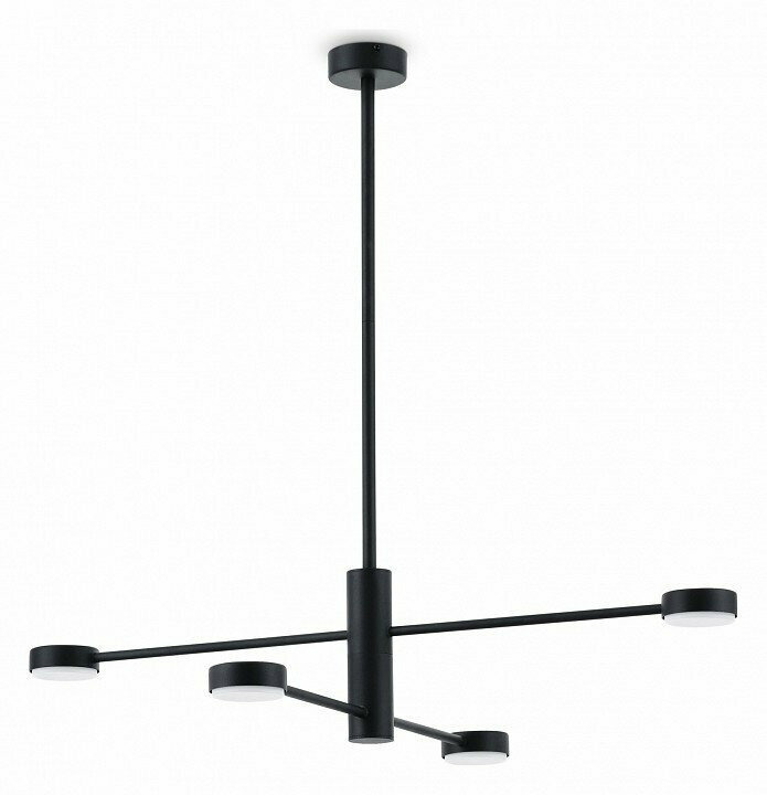 Люстра на штанге Freya Tactic FR5363CL-04B