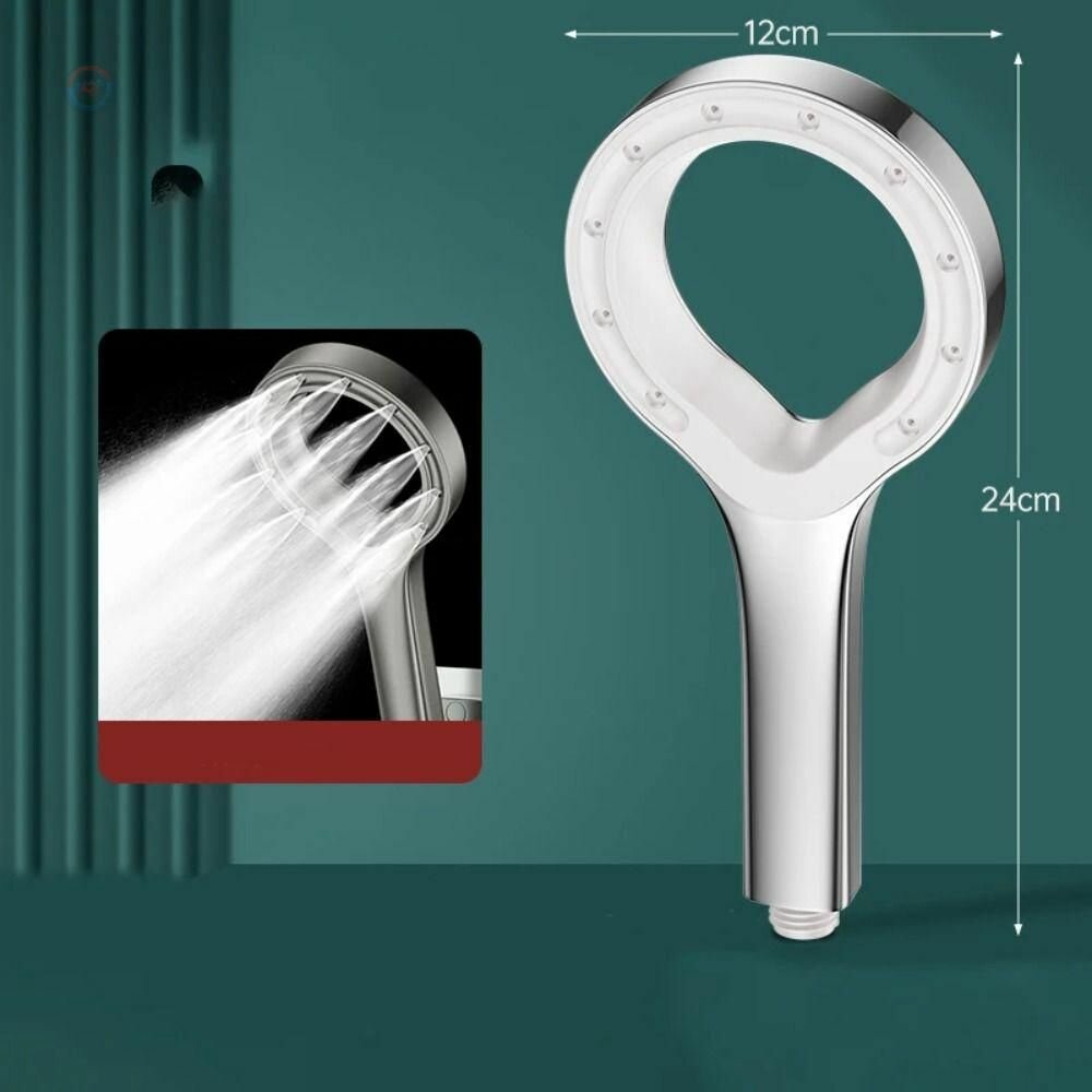 Насадка для душа с распылителем, экономичная лейка для душа, одиночный режим, универсальная насадка на шланг, компактный душ для ванной и кухни