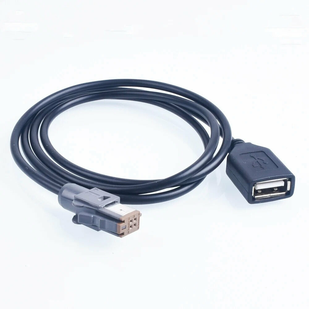 Аудиовход AUX Медиа Кабель Провод USB Адаптер Разъем 4pin Для Subaru MR52 PR43