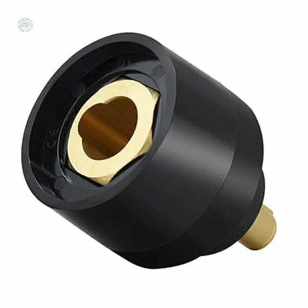 Адаптер для сварочной горелки WP26V на WP17V, переходник TIG 35-50 мм 10-25 мм, латунный коннектор, универсальный аксессуар для пайки и сварки