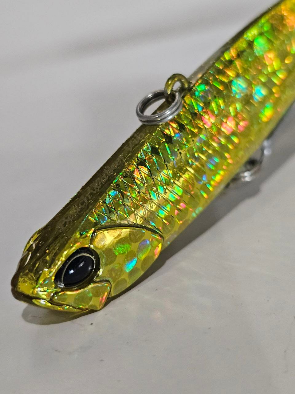 Воблер DUO Beach Walker Vib 100. Gold Rush Виб для зимней рыбалки