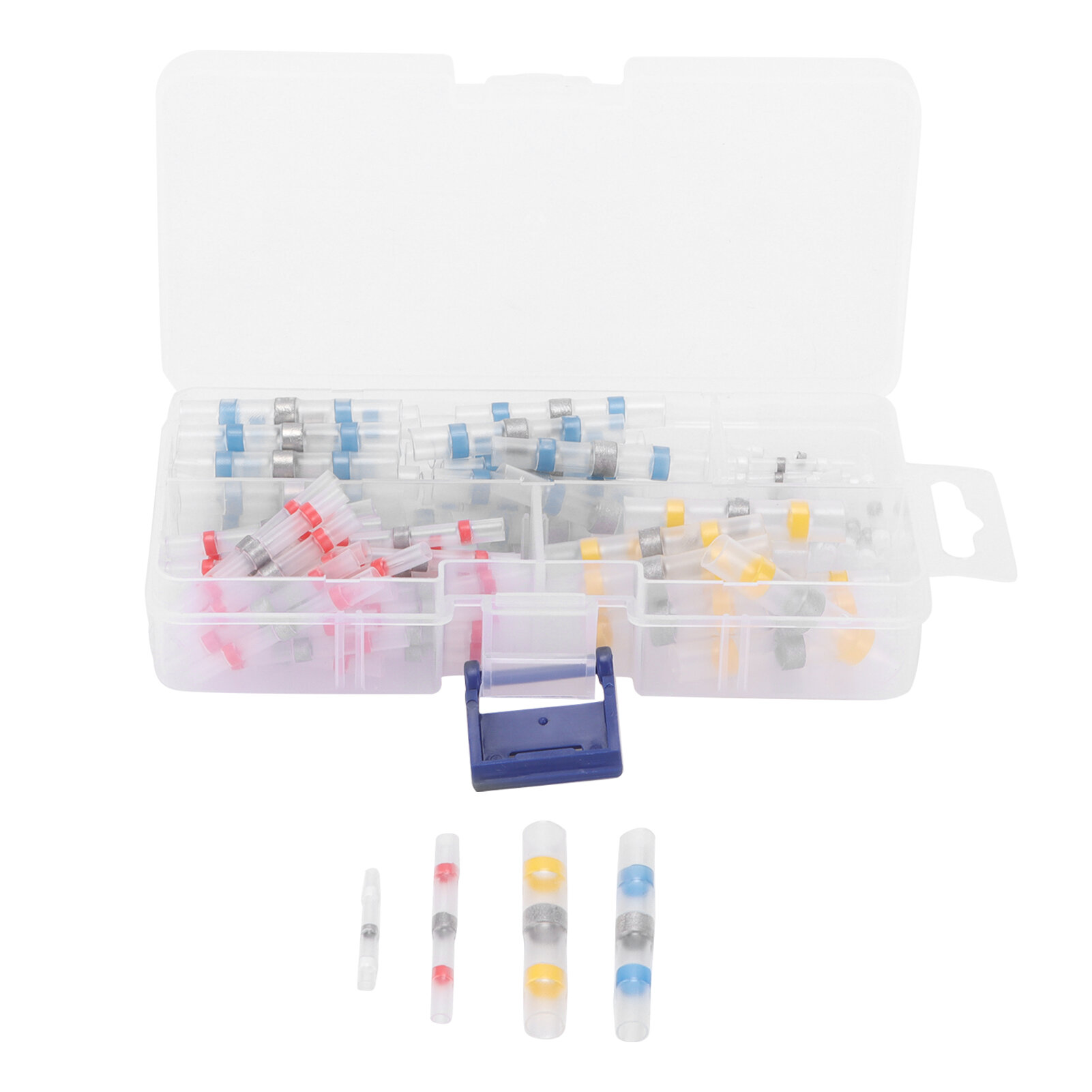 Термоусадочные стыковые соединители, клеммы для паяных проводов для морских лодок, высококачественные изолированные электрические соединители, водонепроницаемые и долговечные