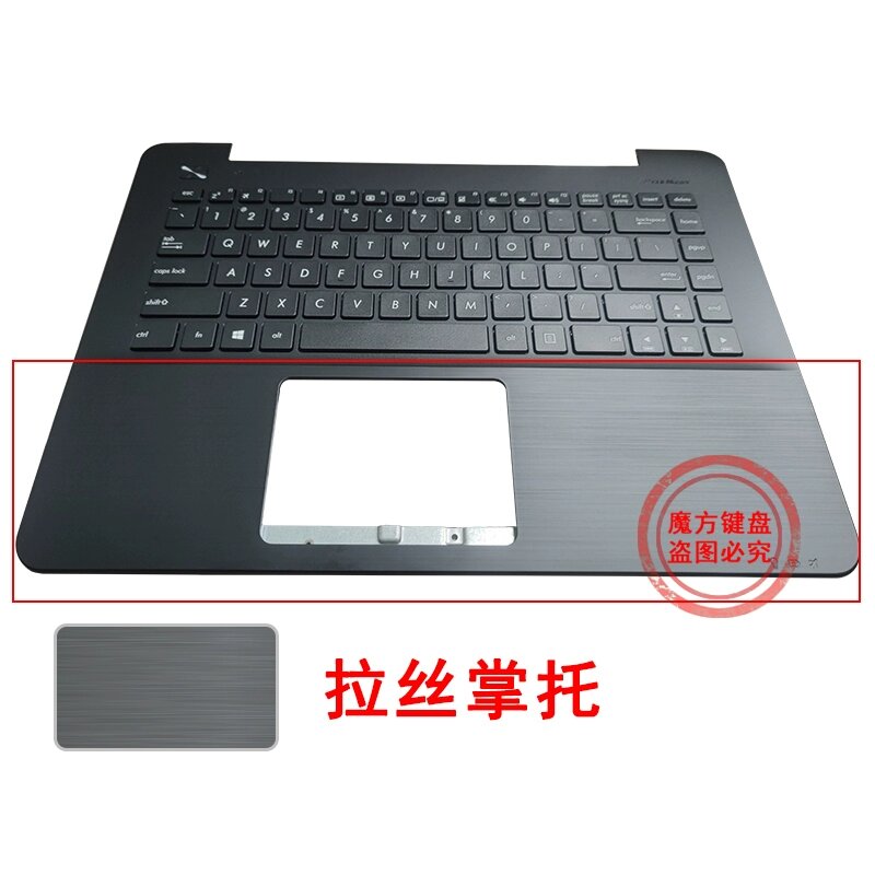Клавиатура-кубик "Рубика" F455L DX882L, PS/2, чёрная, для ASUS
