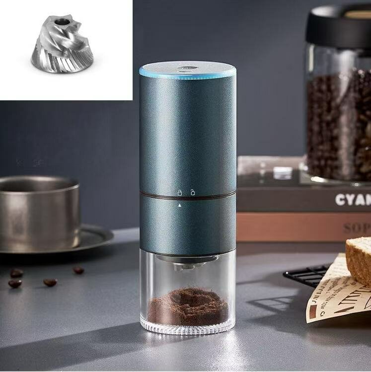 Портативная электрическая кофемолка для зерен, кофемолка, кофейное оборудование