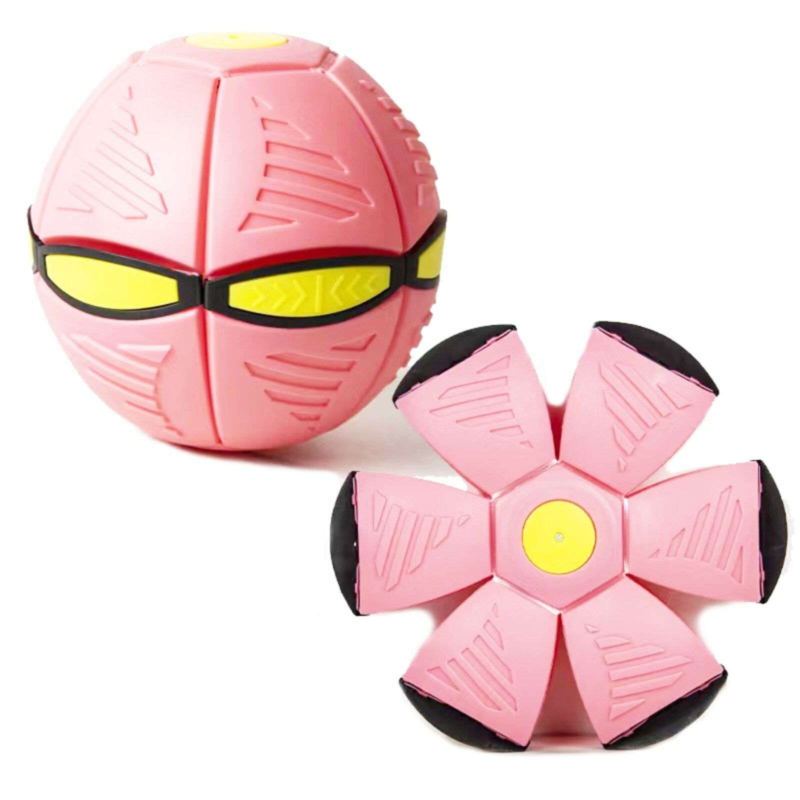 Elastic Flying Saucer Ball Upgrade Stepping on the Ball Children's Feet Stepping Ball Toys, Материал: Пластик, Цвет: Синий, Зеленый, Красный, Фиолетовый (Варианты), Стиль подсветки: Без LED, с 3 LED, с 6 LED (Варианты), Размер сложенного: 22.5*22.5*4см,