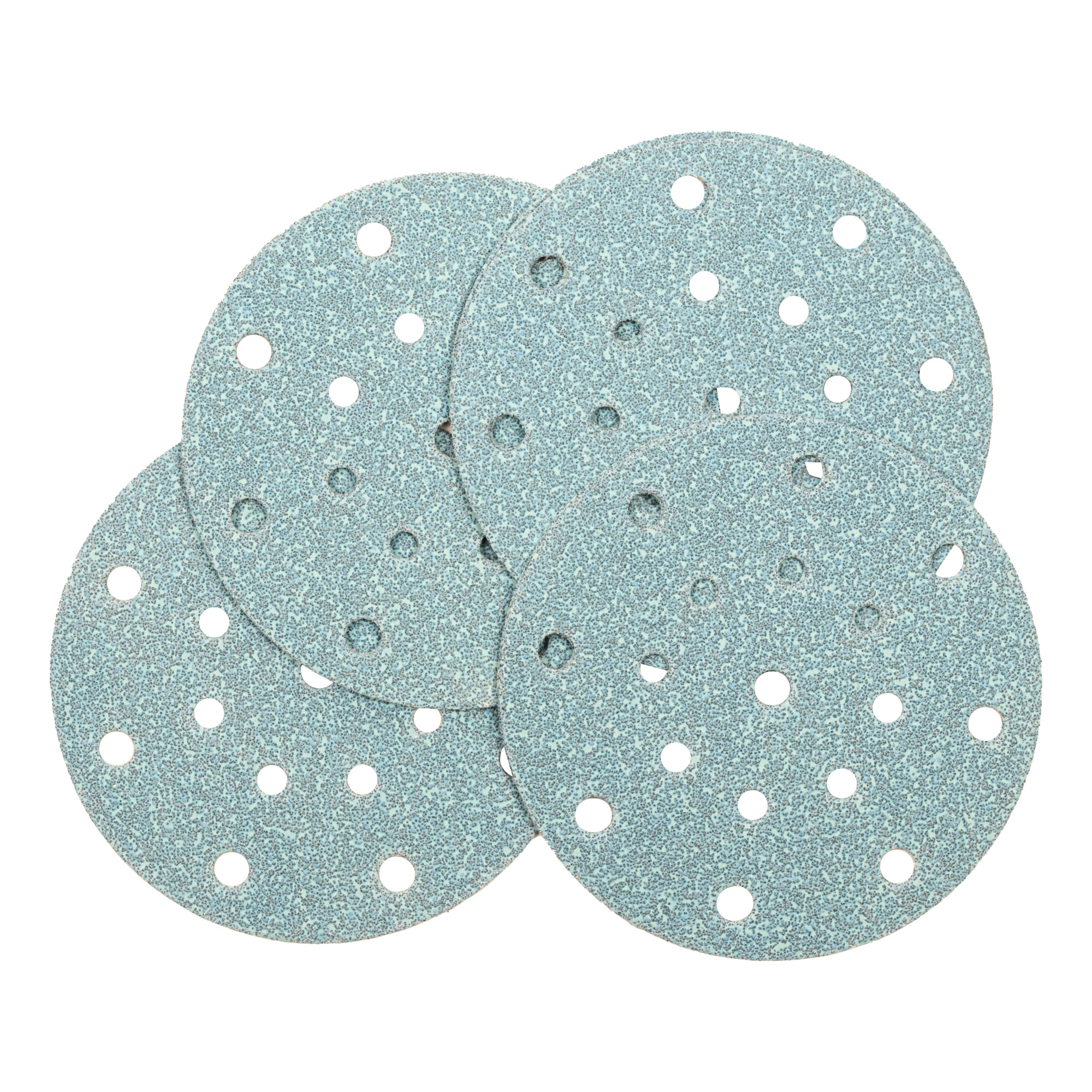 Круг шлифовальный DLT GrandFlex BLUE-CERAMIC, P40, 150мм, 10шт, (на бумаге, керамика и оксид алюминия), арт.3027