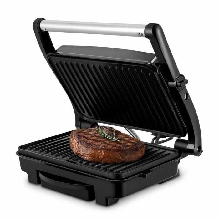 Электрогриль Kitfort КТ-4605, мощность 1500Вт, антипригарное покрытие, черный