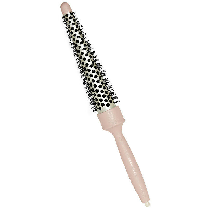 Щетка Acca Kappa Wavy конусообразная для волос, розовая, 30 мм