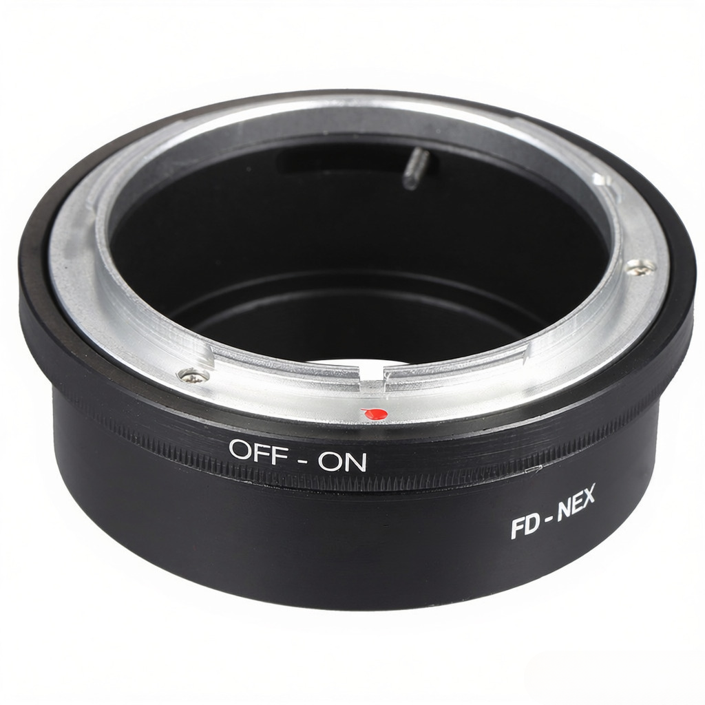 Адаптерное кольцо FD-NEX для линз Canon FD на корпусы камер Sony NEX E Mount, Sony NEX-3 NEX-3C NEX-3N NEX-5 NEX-5C NEX-5N NEX-5R NEX5T NEX6 NEX7 NEX-F3 a6000 a5100 a5000 a3500 a3000 Alpha A7 A7R NEX-VG10 VG20