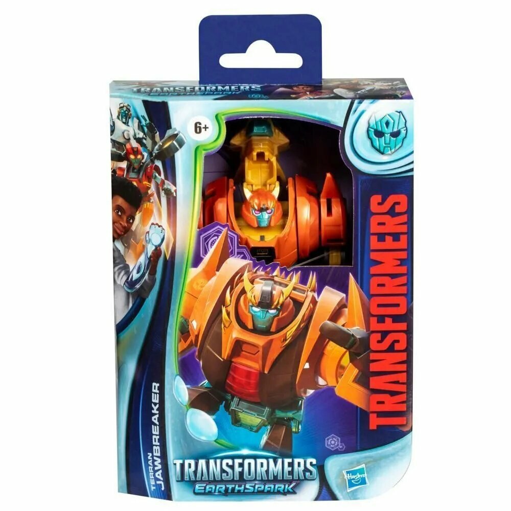 Трансформеры игрушки Hasbro Transformers Toys EarthSpark Deluxe Class Terran Jawbreaker 12.5cm F8671