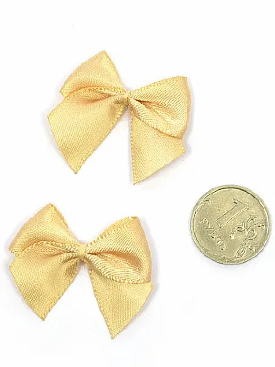 Бантики для рукоделия пришивные 1,5 см 100 шт