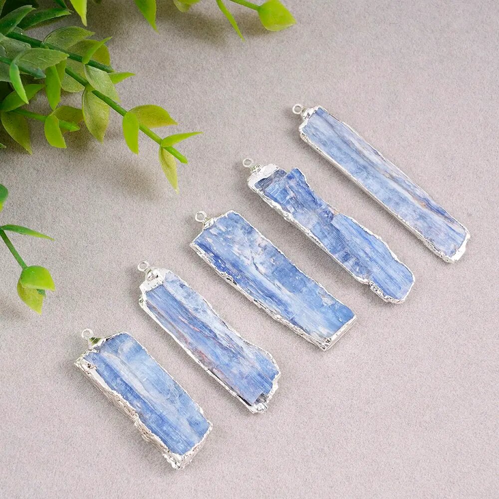 Подвеска из Кианита /Кианит подвеска купить