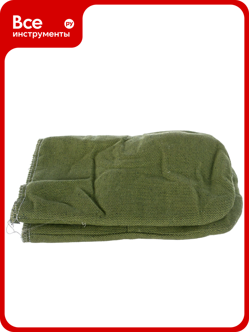 Утепленные, брезентовые, огнеупорные рукавицы СИБРТЕХ ватин, 2 размер Россия