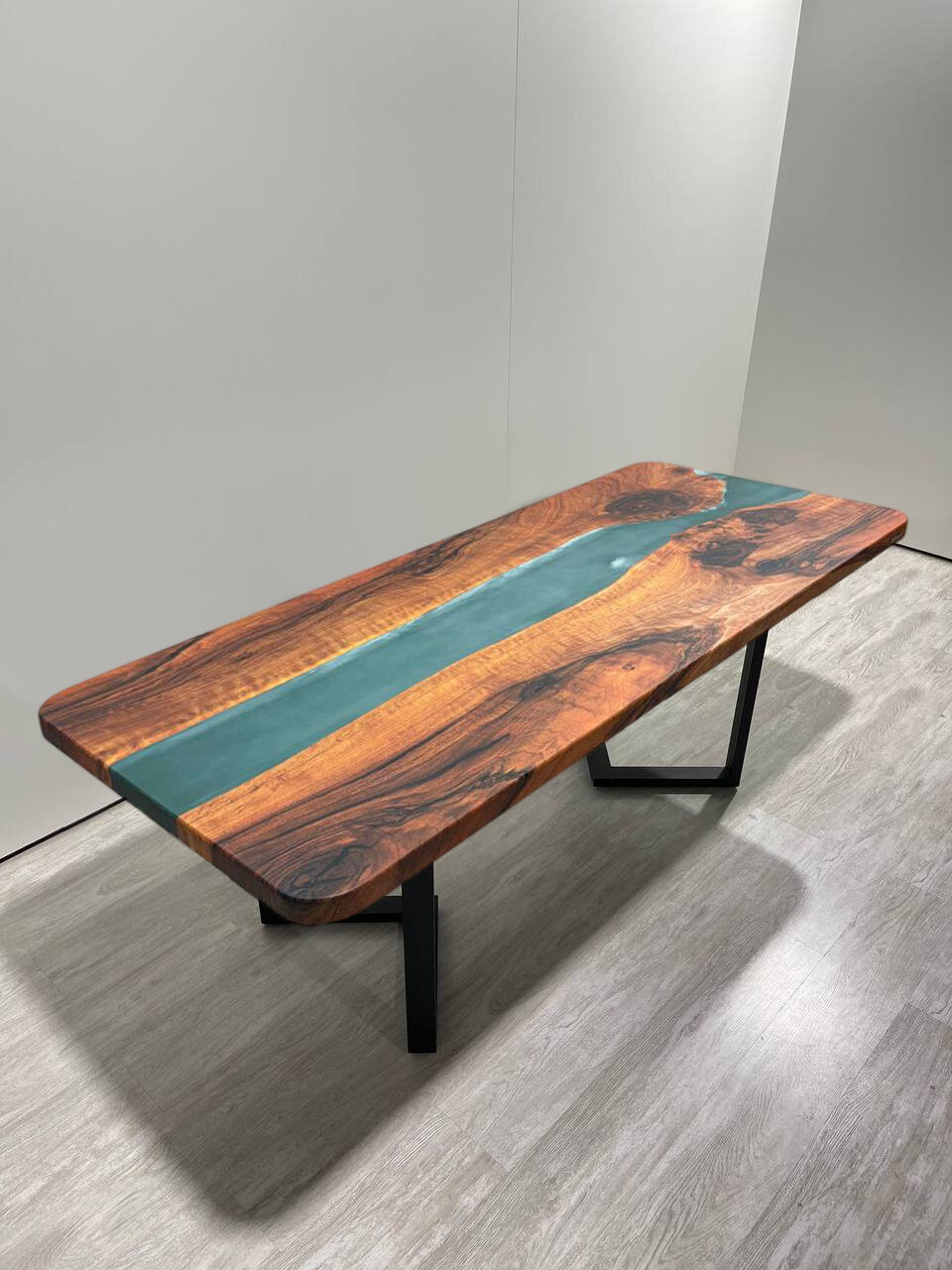 Стол кухонный обеденный прямоугольный дизайнерский лофт THETABLE•RU 120х80 3.48/3.1