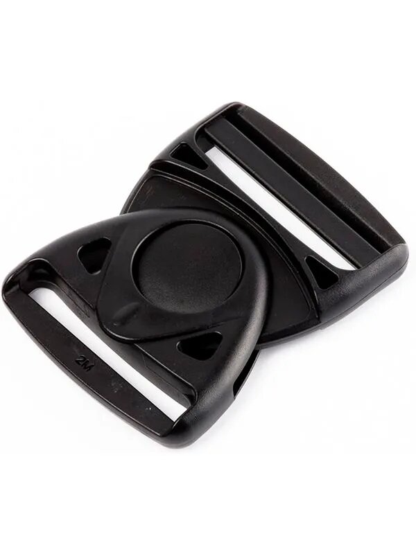 Фастекс поворотный на стропу 50мм, ацеталь, черный, 1шт