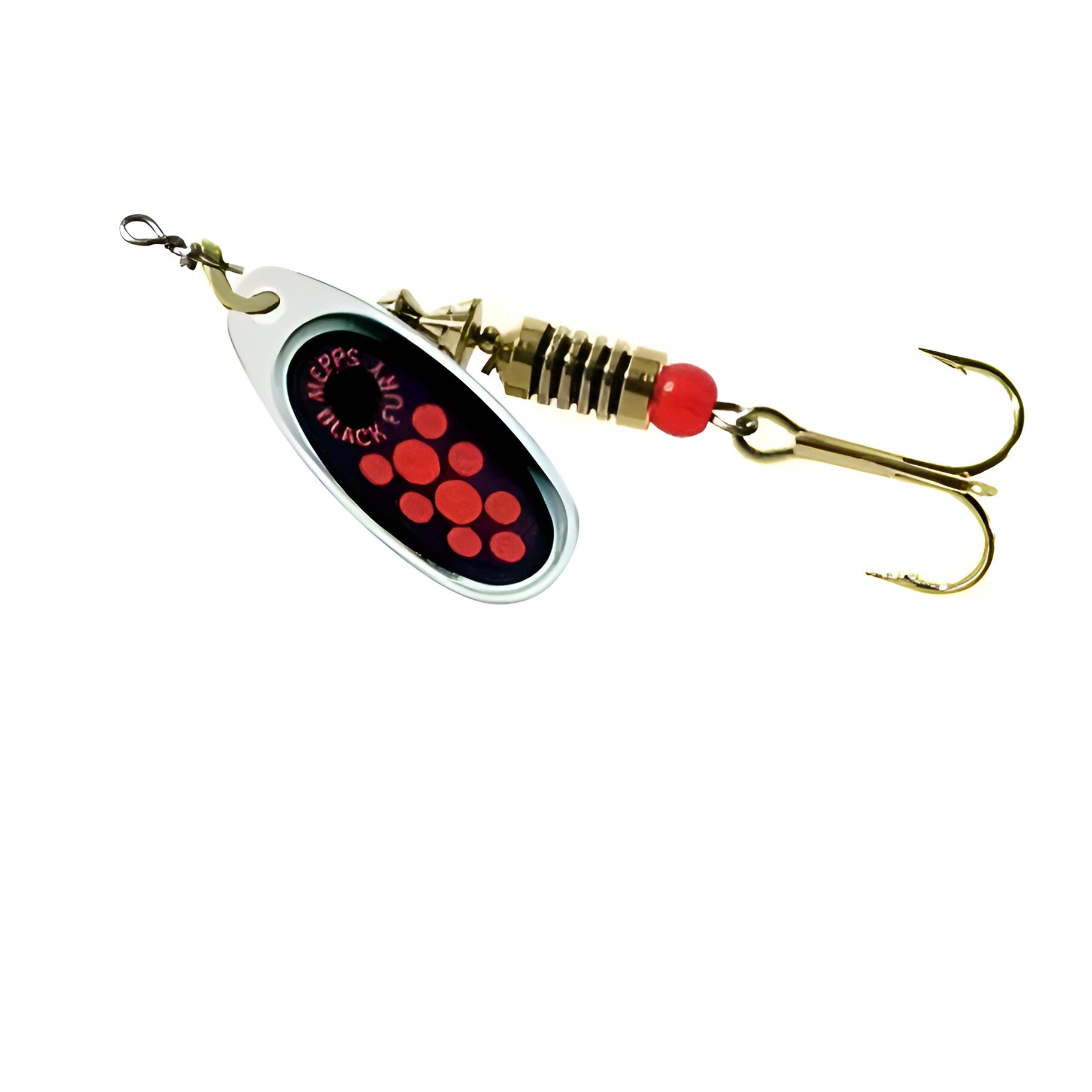 Блесна вращающаяся Mepps "BLACK FURY", 1, SILVER/Orange, 5 шт.