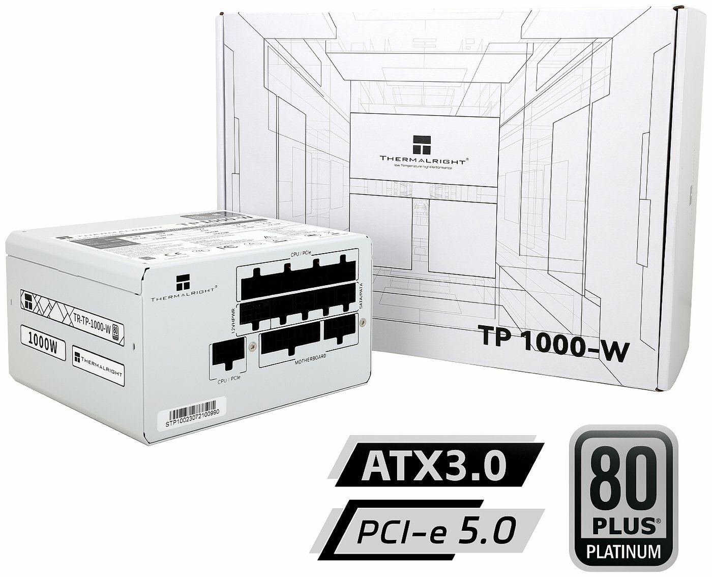 Блок питания Thermalright 1000W Platinum White (TR-TP 1000-W)