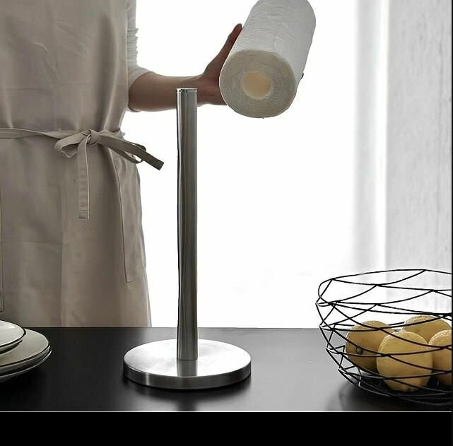 Вертикальный держатель рулона бумаги из нержавеющей стали