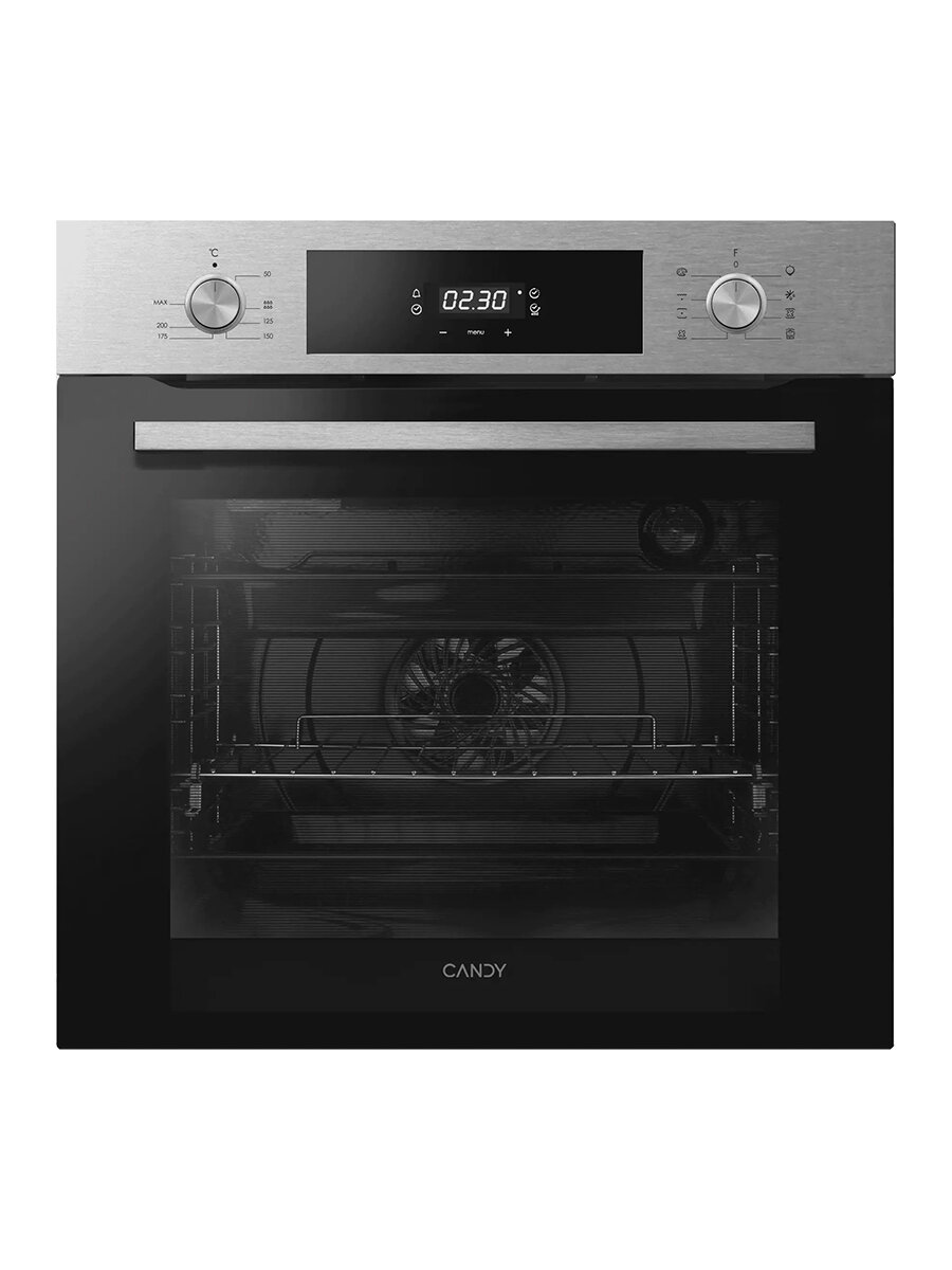 Встраиваемый духовой шкаф Candy COS625XBLS, 70 л, 8 режимов, конвекция, дисплей