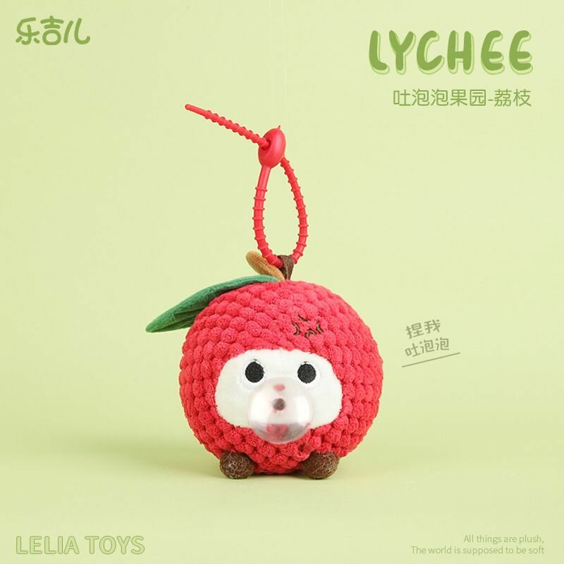Мягкие игрушки-сквиши в виде овощей и фруктов, милые плюшевые игрушки, маленькие подвески для сумок, игрушки со звуком.
