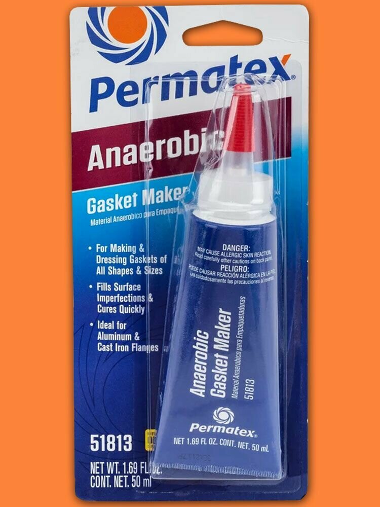 Герметик анаэробный формирователь прокладок 50мл Permatex 51813