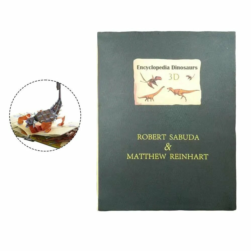 Encyclopedia Prehistorica Dinosaurs : The Definitive Pop-Up // Энциклопедия доисторических динозавров Книга-панорама