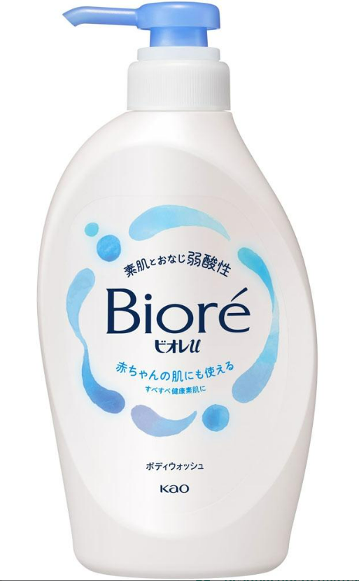 Biore, Гель для душа Мягкая свежесть, 480 мл