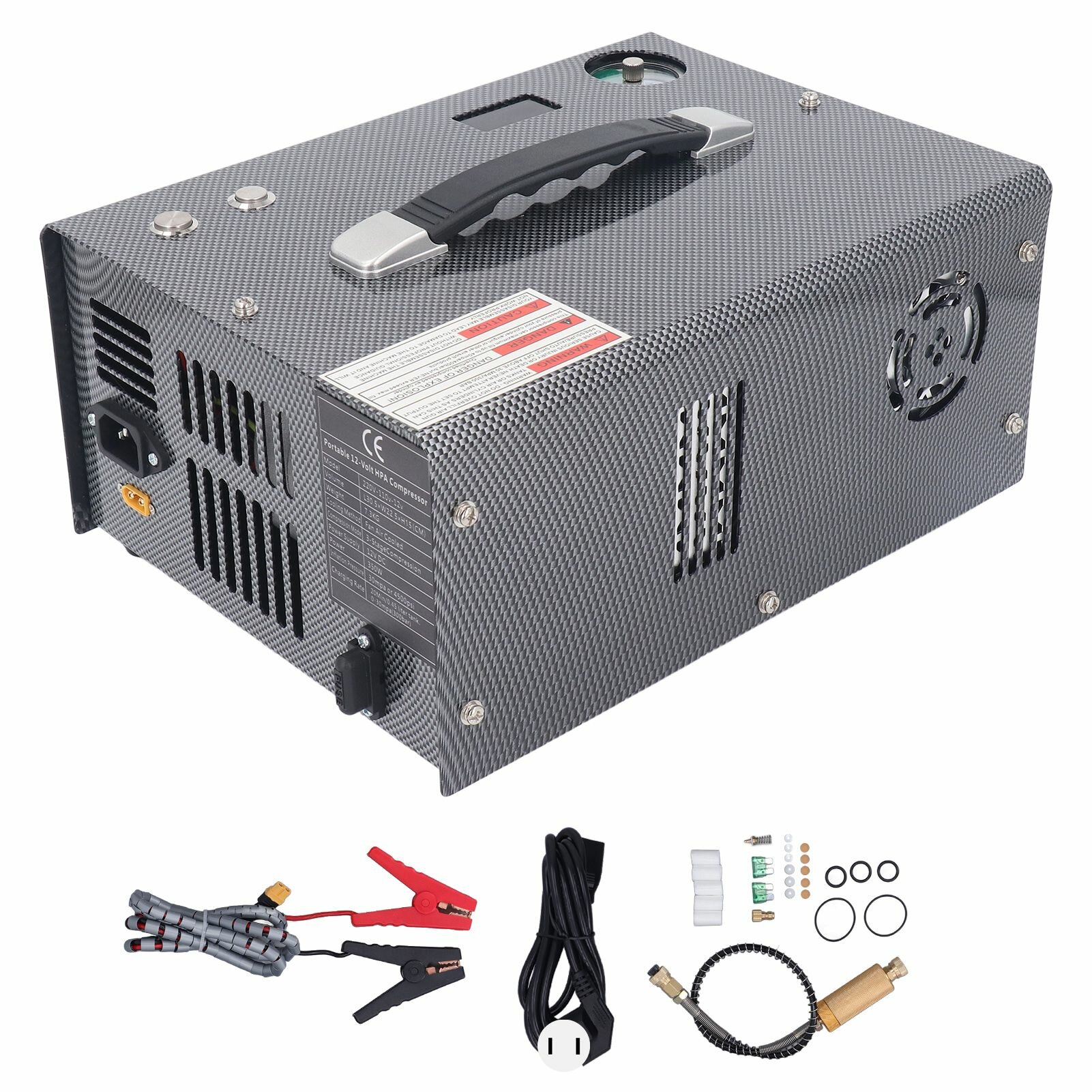 Компрессор PCP 4500 PSI, безмасляный, 110V US