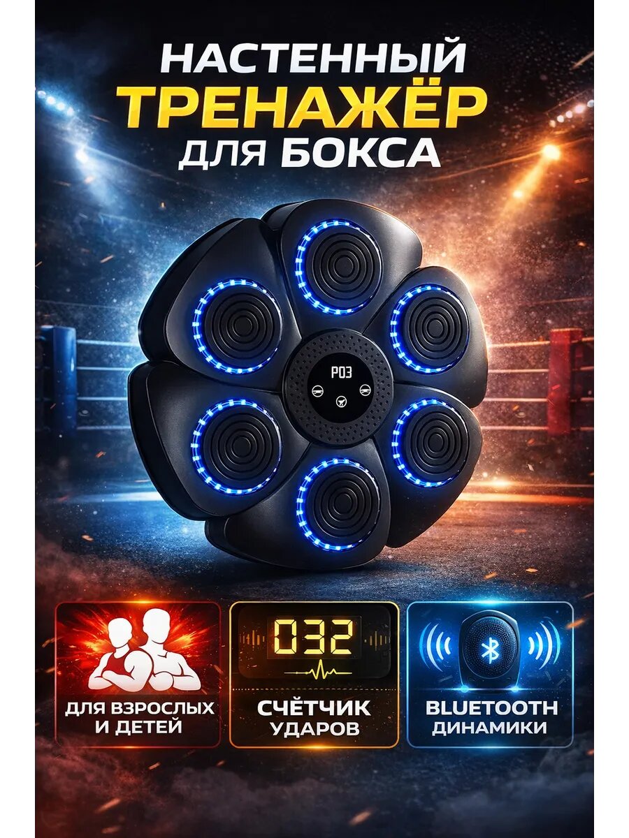 Музыкальный тренажер для бокса — развитие ритма и техники