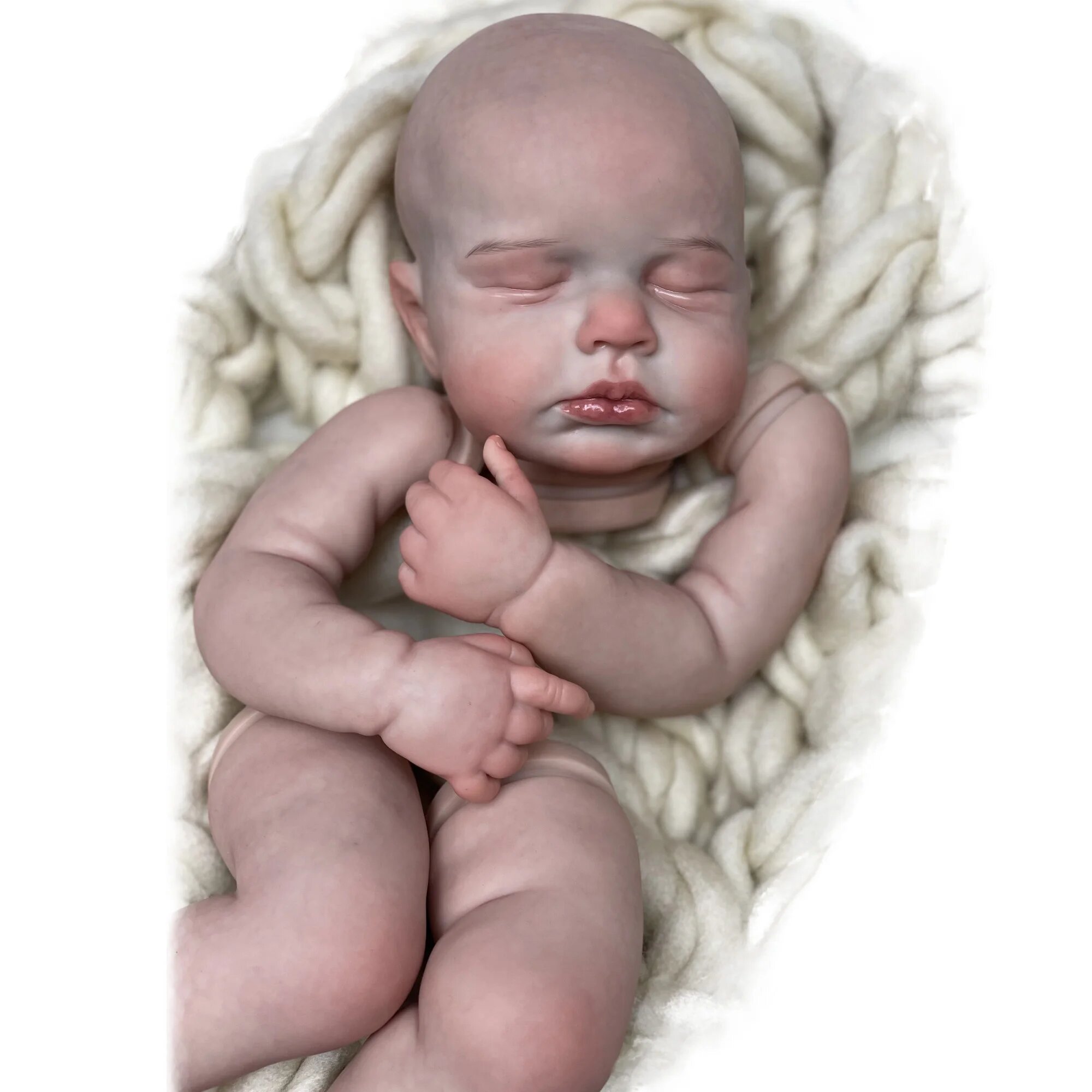 Кукла Reborn 18 дюймов, комплект GAP Bald-1