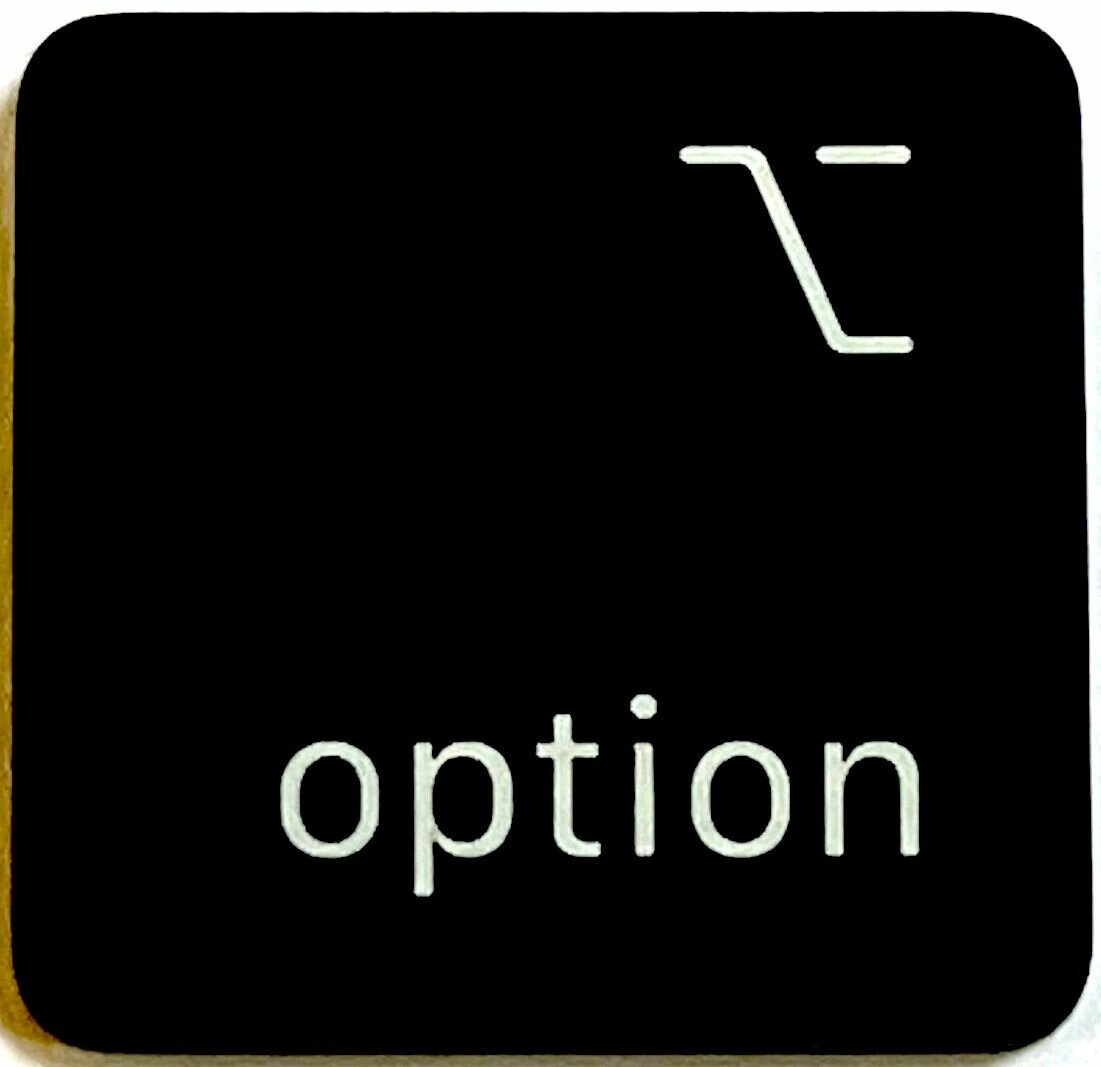 Кнопка US клавиша option левый оптион Macbook AIR PRO 2018-2019